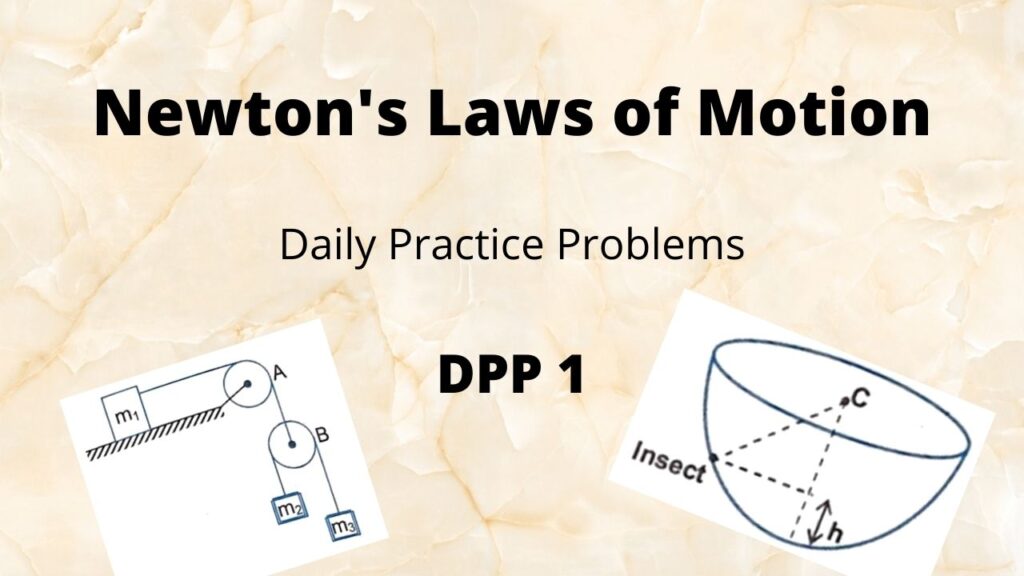 Physics DPP for JEE Main & IIT JEE (Daily Practice Problems)